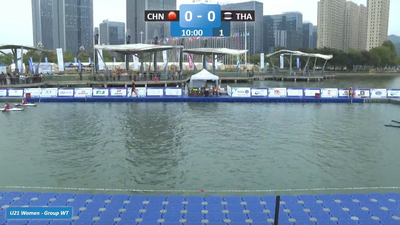China vs Thailand U21 Women Group WT / 2024 ICF Canoe-Kayak Polo World ...
