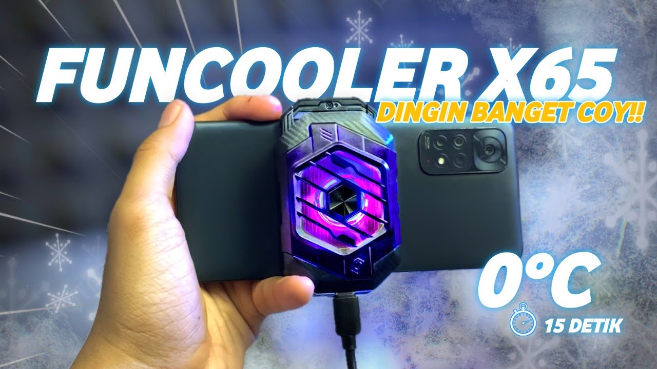 Funcooler X65 Yang Lagi Rame Nih - Asli Dingin Banget!! Performa Gaming ...