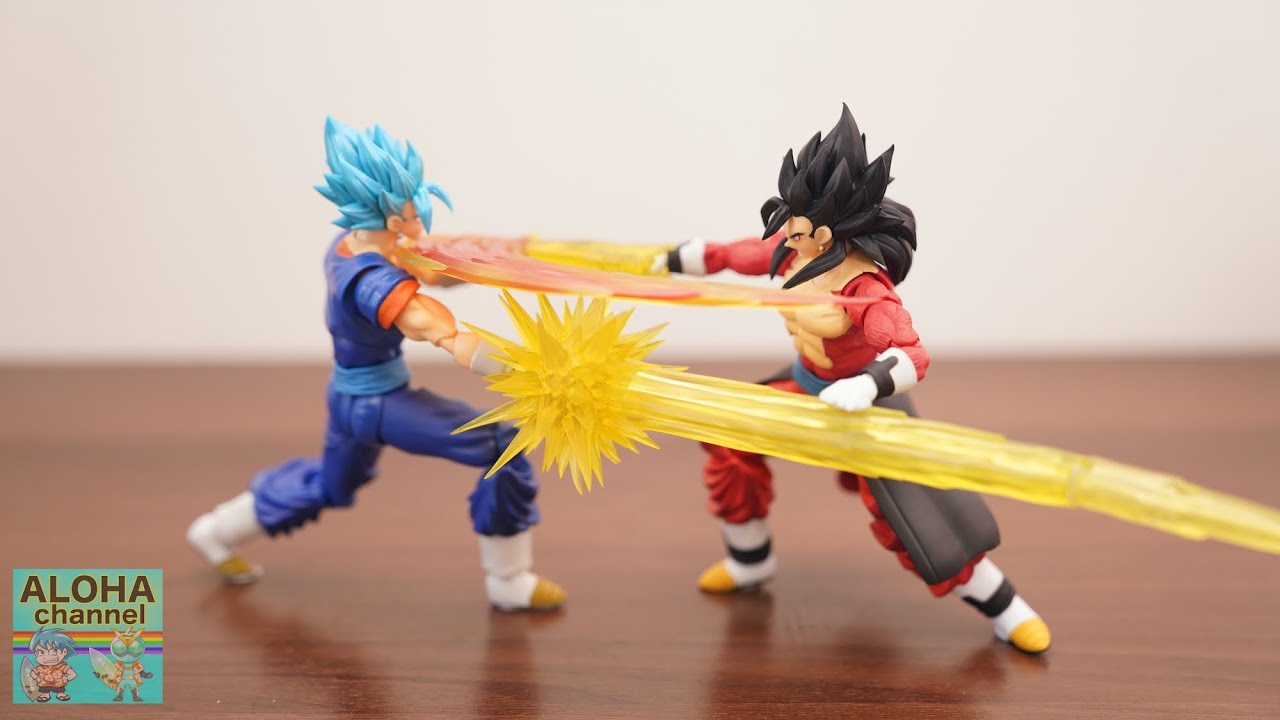 DRAGON BALL UNBOXING FIGURE LIKE SUPER SAIYAN 4 VEGITO DEMONIACAL FIT ...