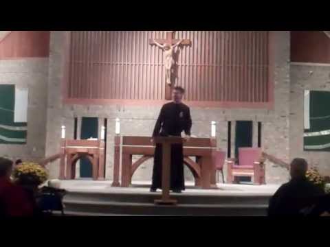 2014 Parish Mission with Fr. Cedric Pisegna, Day Two part 1 - YouTube