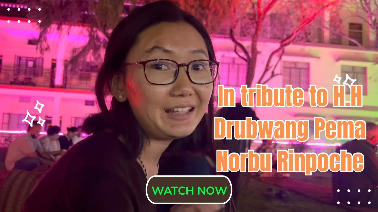 The commemorative offering in tribute to His Holiness Drubwang Pema ...