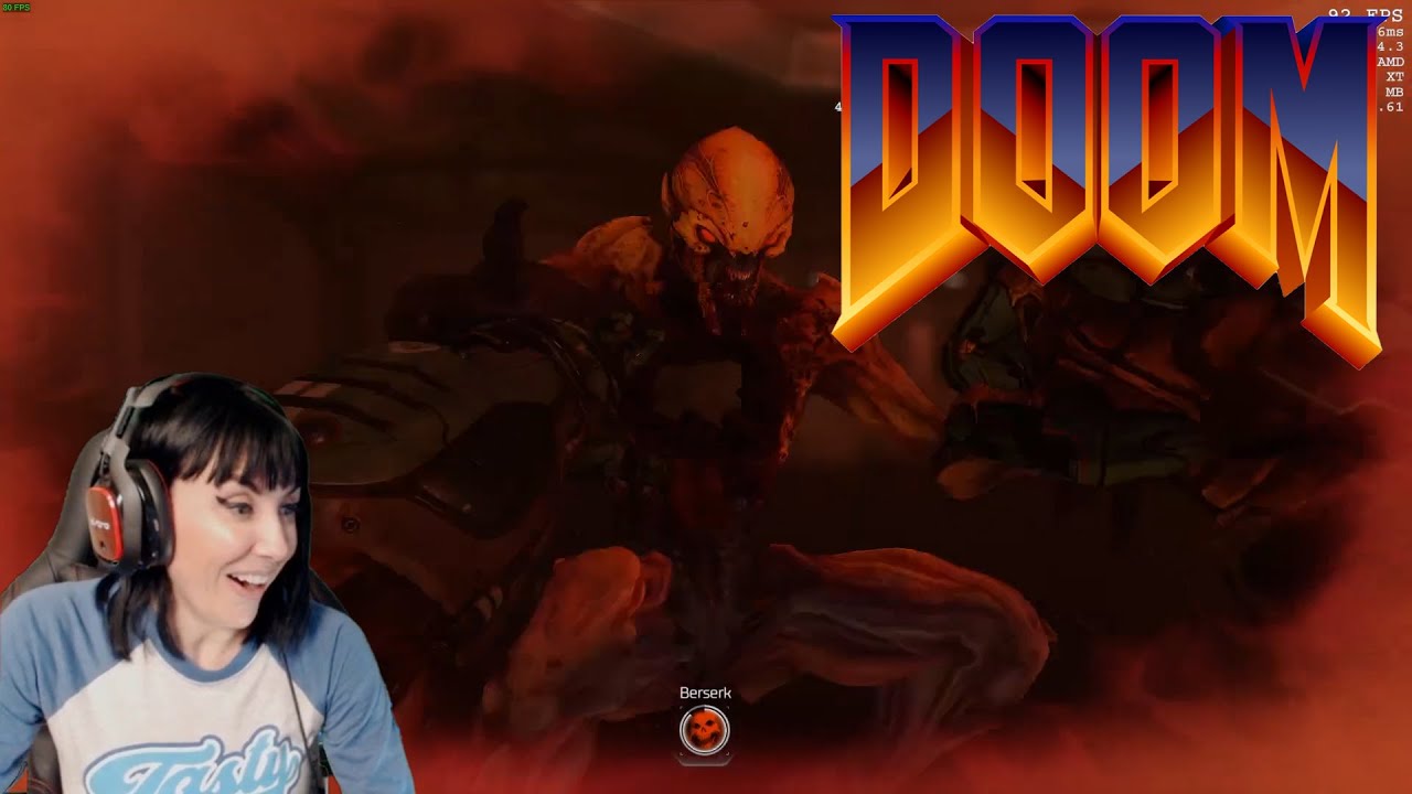Chop the head and punch through demons | DOOM - YouTube