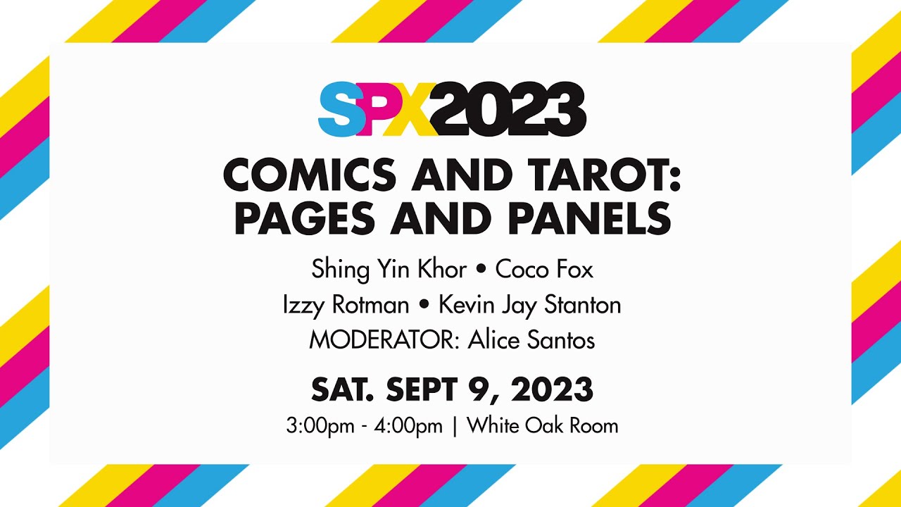 SPX 2023: Comics and Tarot: Pages And Panels - YouTube