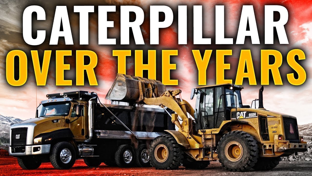 Caterpillar over the years | How Caterpillar evolved - YouTube