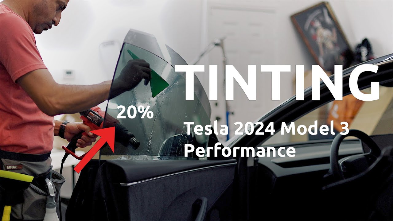 Watch Before Tinting your 2024 Tesla Model 3 Performance - YouTube