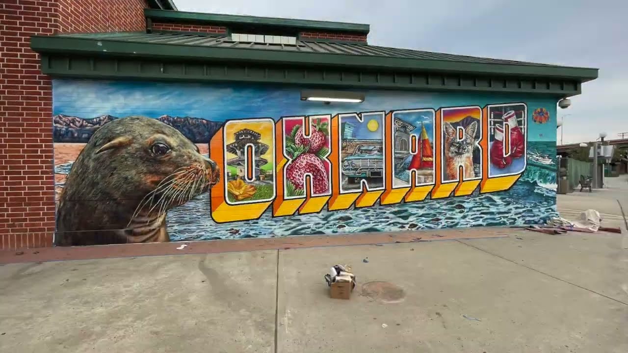 Greetings From Oxnard Mural - YouTube