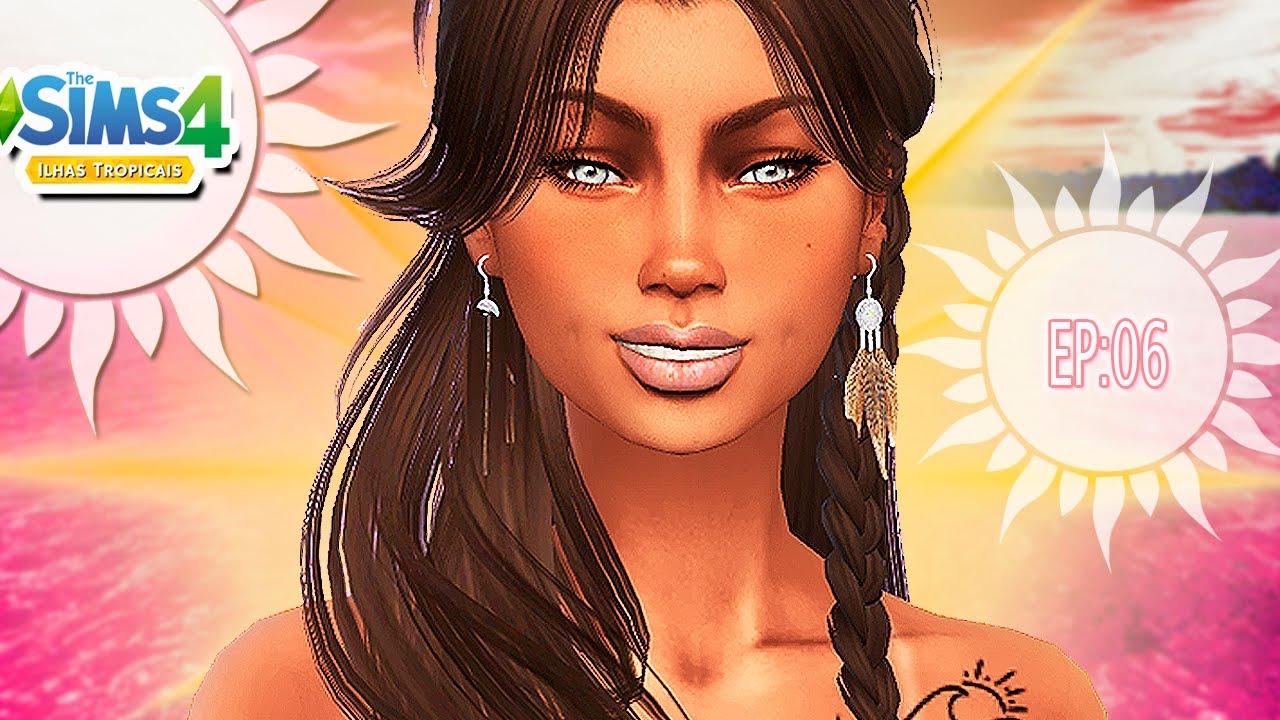THE SIMS 4 SÉRIE ILHAS TROPICAIS - O SER MISTERIOSO DA ILHA! O NOVO ...