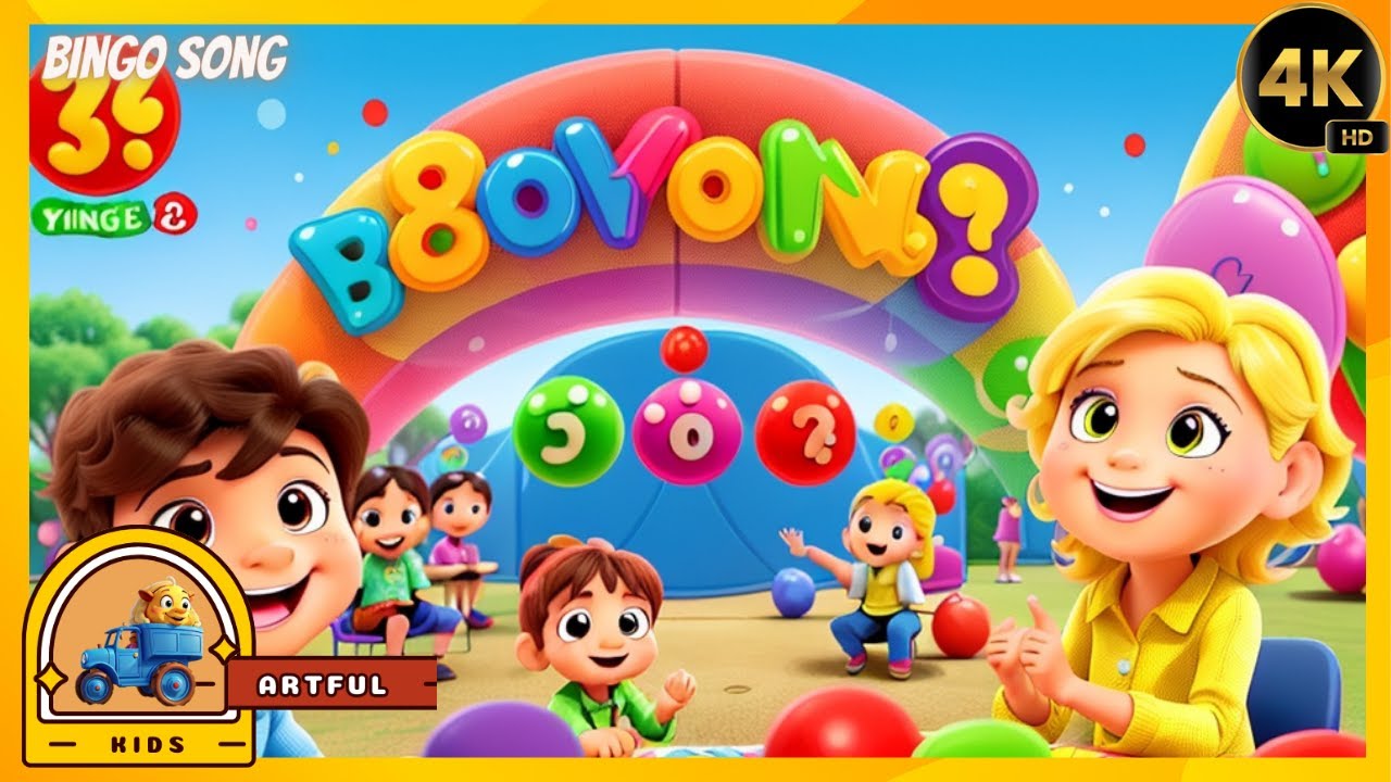 🎉 "Bingo Bonanza: Kids' Sing-Along Fun with Animated Surprises! 🎵🎲 ...