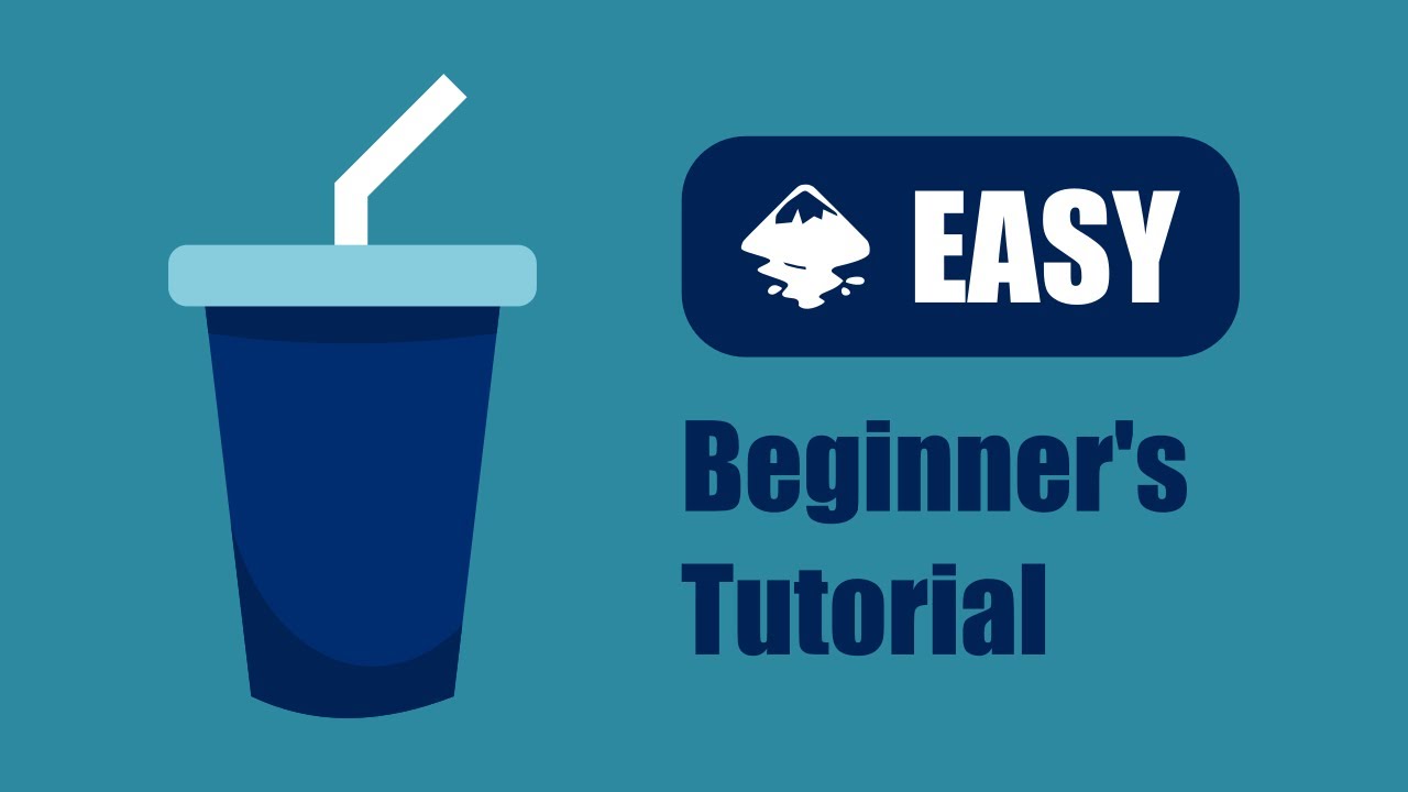 Soda Cup Illustration Using Inkscape | Inkscape Tutorial - YouTube