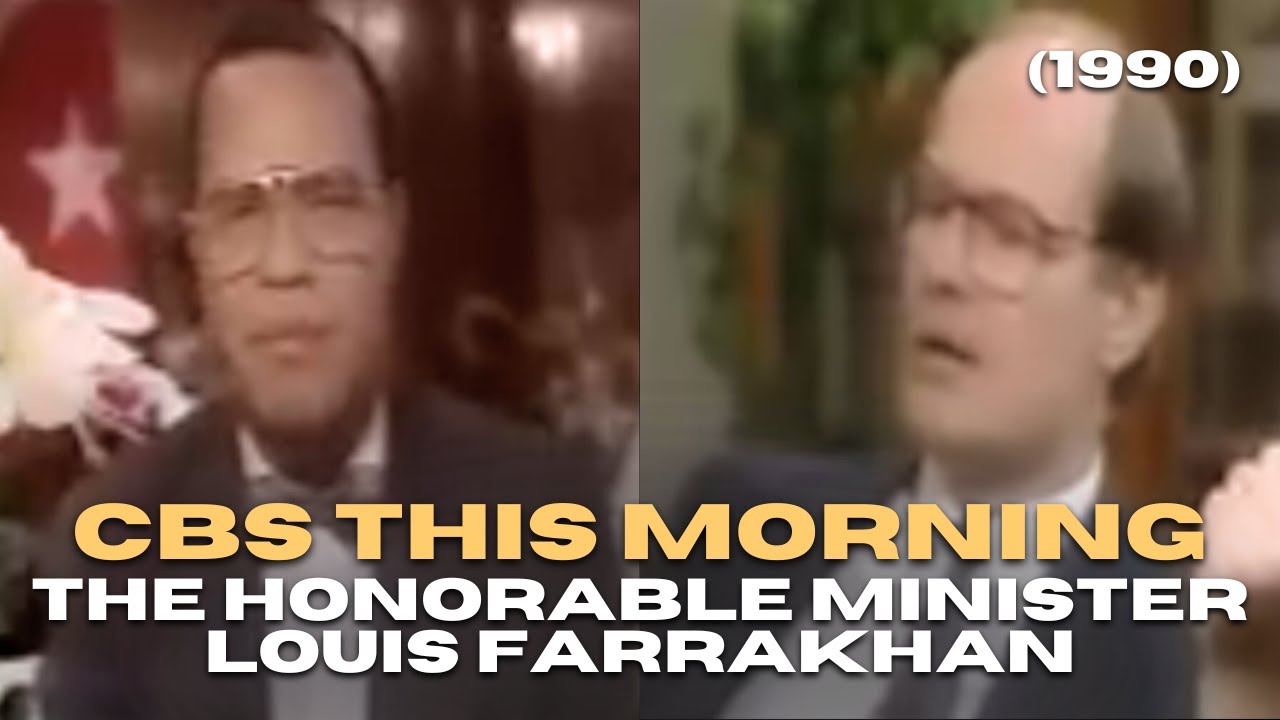 CBS This Morning Interview (1990) | The Honorable Minister Louis ...