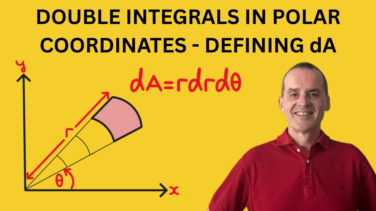 Why dA= rdrdΘ | Understanding dA in Polar Coordinates | Double ...