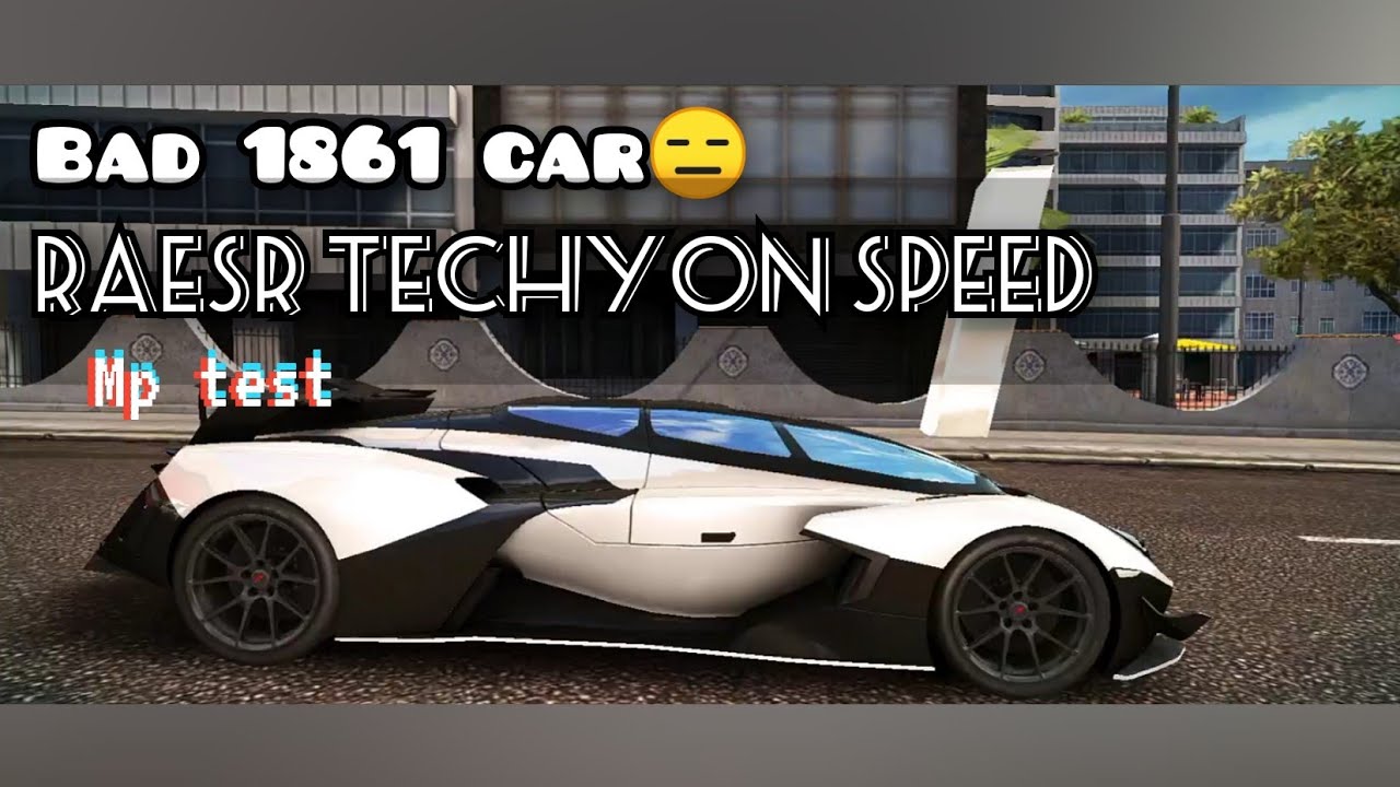 Asphalt 8 | Bad 1861 car😑 RAESR tachyon speed mp test - YouTube
