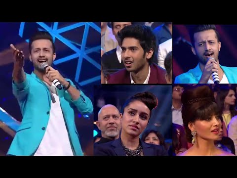 Atif aslam best performance | Gima awards 2015 | tu jaane na | main rang sharbaton ka | Atif Aslam