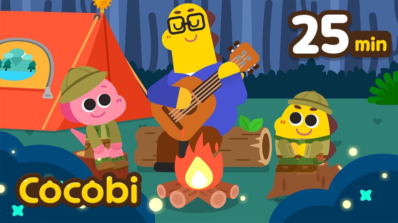 Campsite Safety Song + and More! | Be Safe! Kids Songs Compilation ...