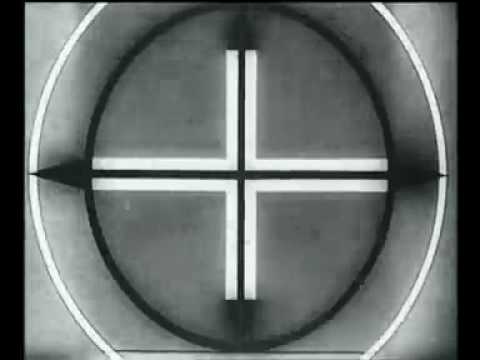 Dusty Vintage Film Projector countdown 11 to 4 - YouTube