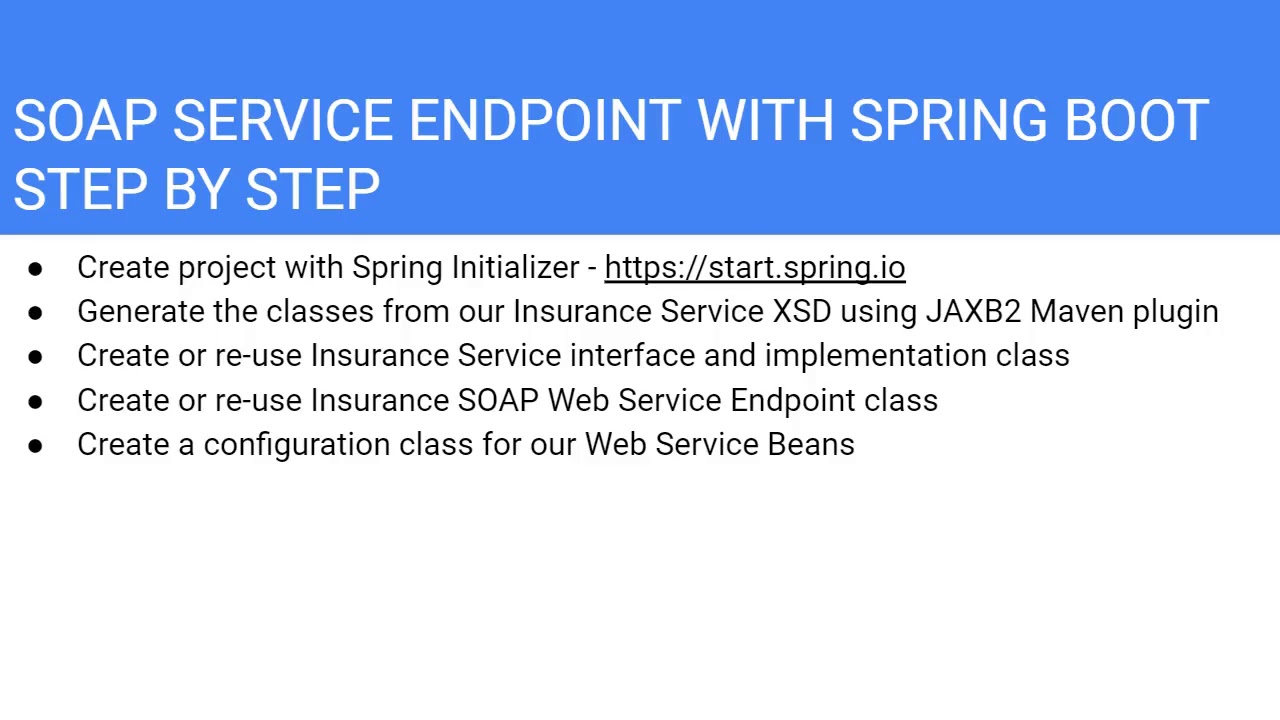 2. Bonus Lecture - SOAP Server with Spring Boot - YouTube
