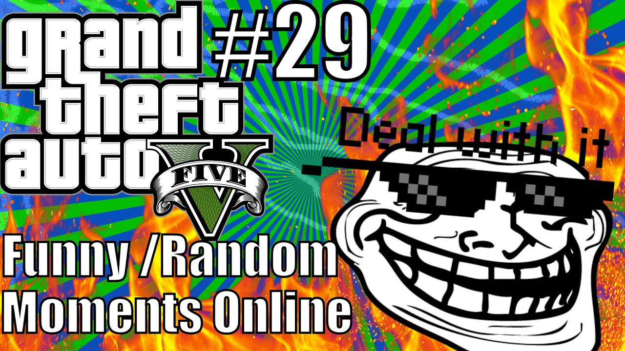 GTA V #29 /Midget Getting Run Over By Friends / Funny moments - YouTube