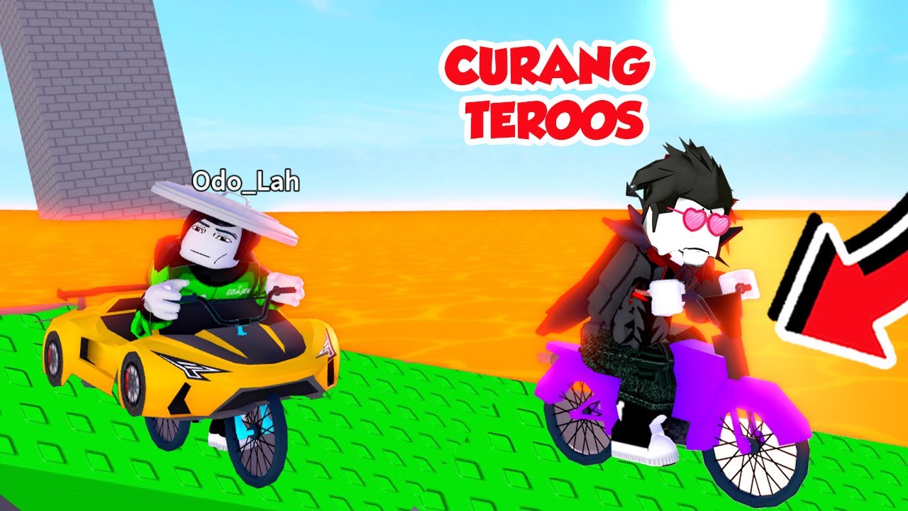 AKU DICURANGIN ODO DI BALAPAN SEPEDA LAGI DI ROBLOX!!! - YouTube