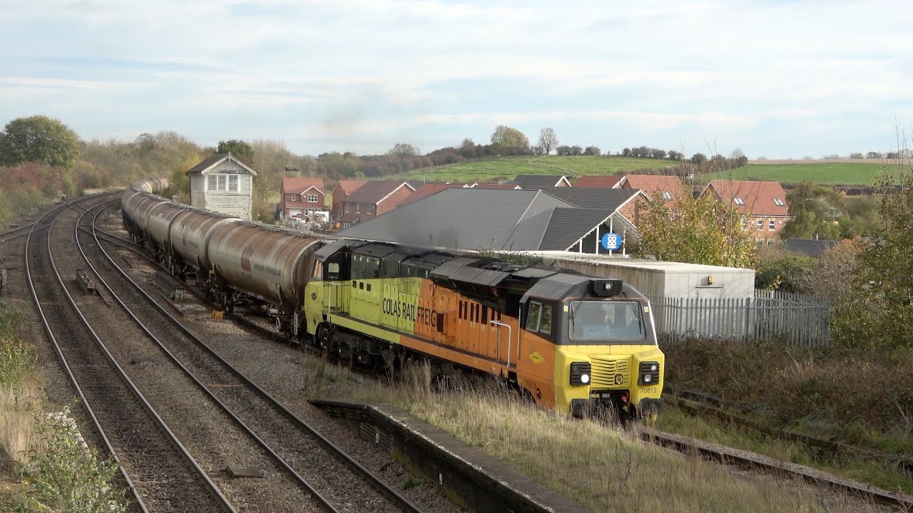 Freight & RHTT At Barnetby,Brocklesby & Wressle 10.11.22 4K - YouTube