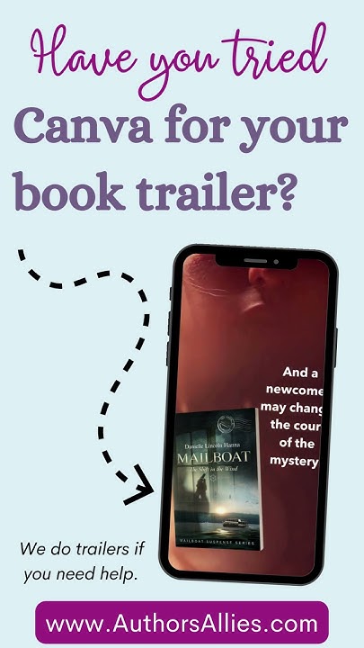 Canva For Book Trailers - YouTube