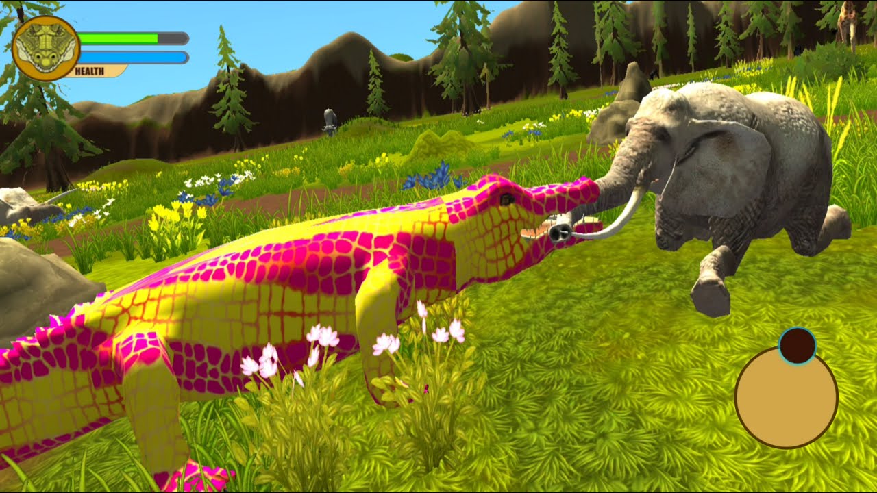 Crocodile Simulator Game / Wild Crocodile Game - Best Gameplay - YouTube