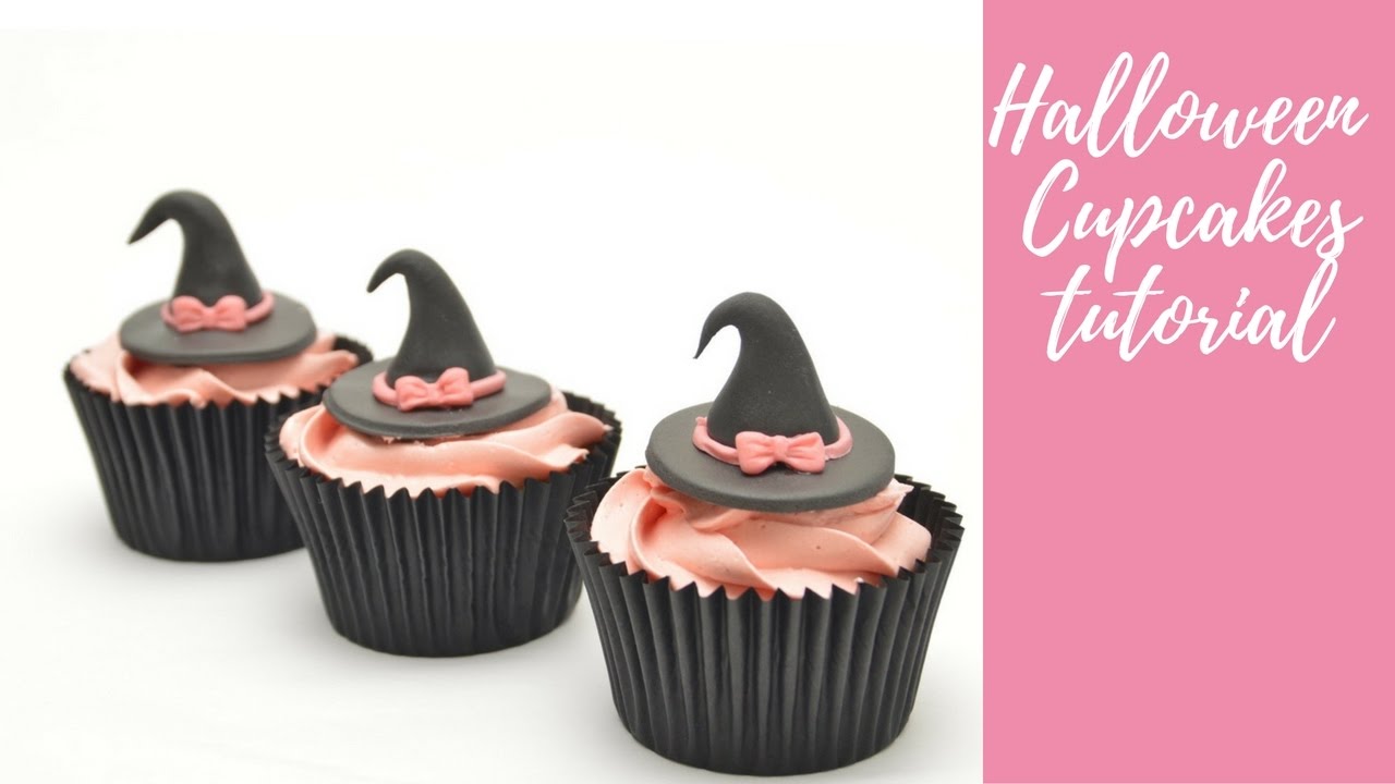 HALLOWEEN CUPCAKES: How to make witches hat cupcakes by Busi Christian ...