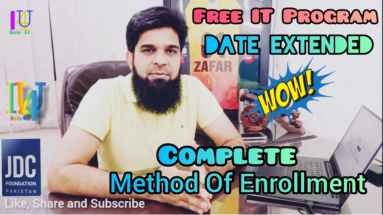 Free IT Programme JDC Date Extended | Method Of Free Enrollment in ...