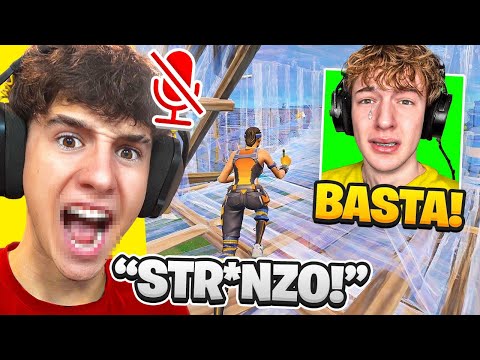 FINGO di MUTARMI e INSULTO Best su Fortnite!! *Scherzo Assurdo*