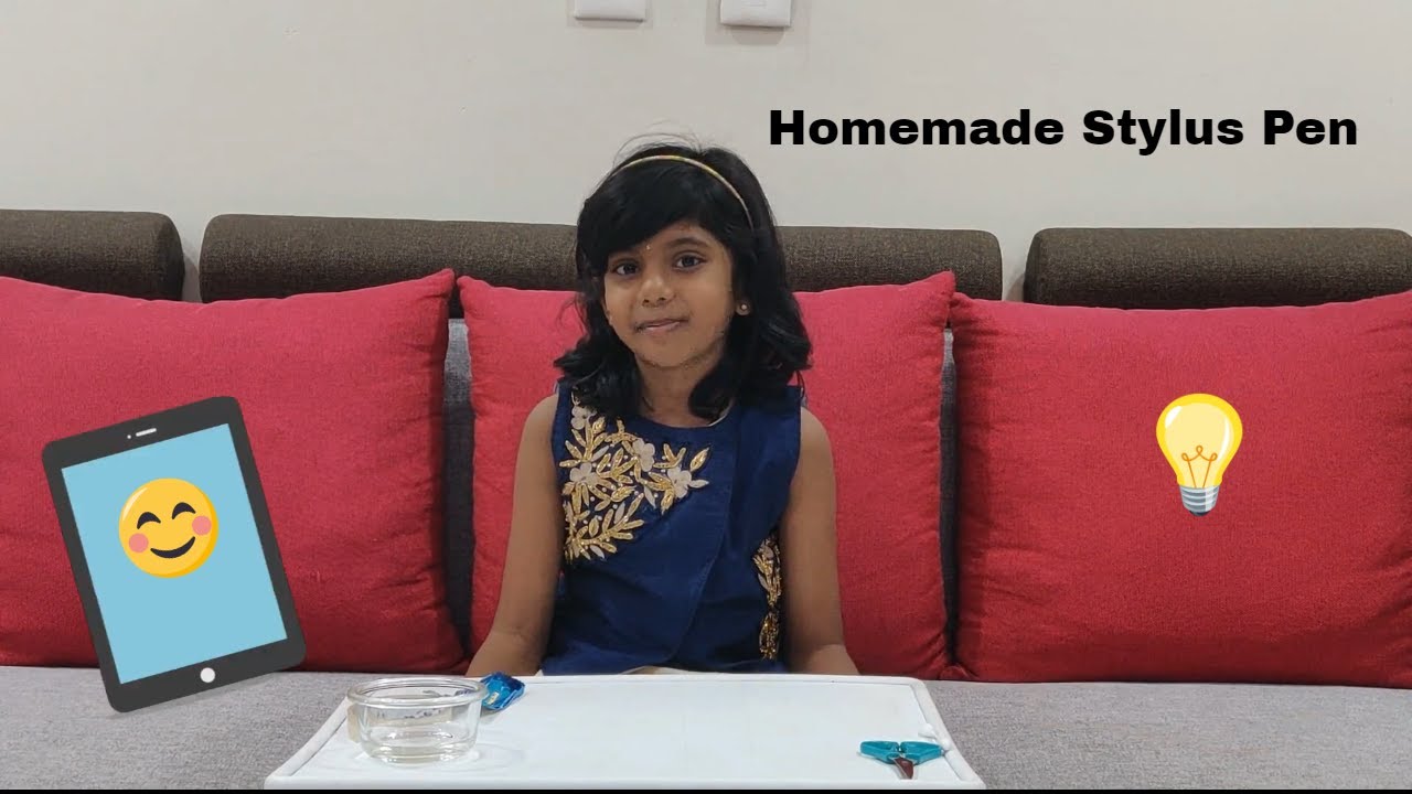 How to make Stylus Pen at home || how to make Stylus Pen for Smart ...