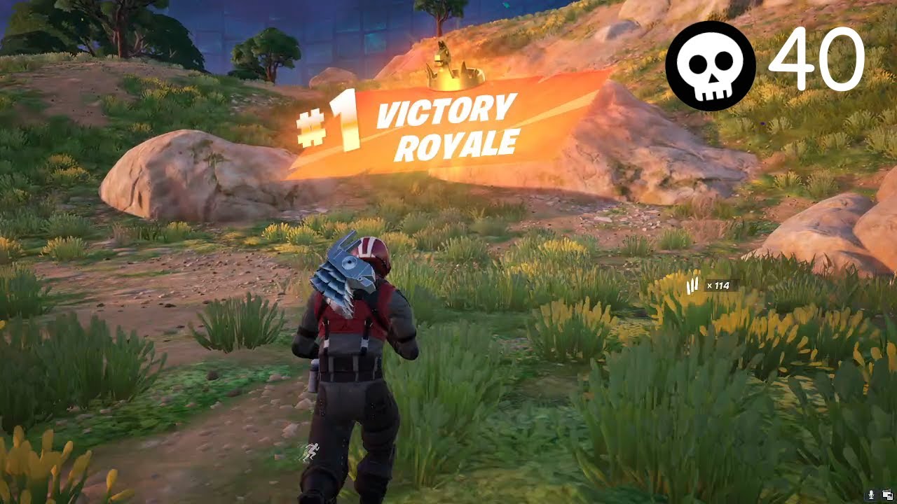 40 HIGH KILL SOLO WIN (FORTNITE GAMEPLAY) - YouTube