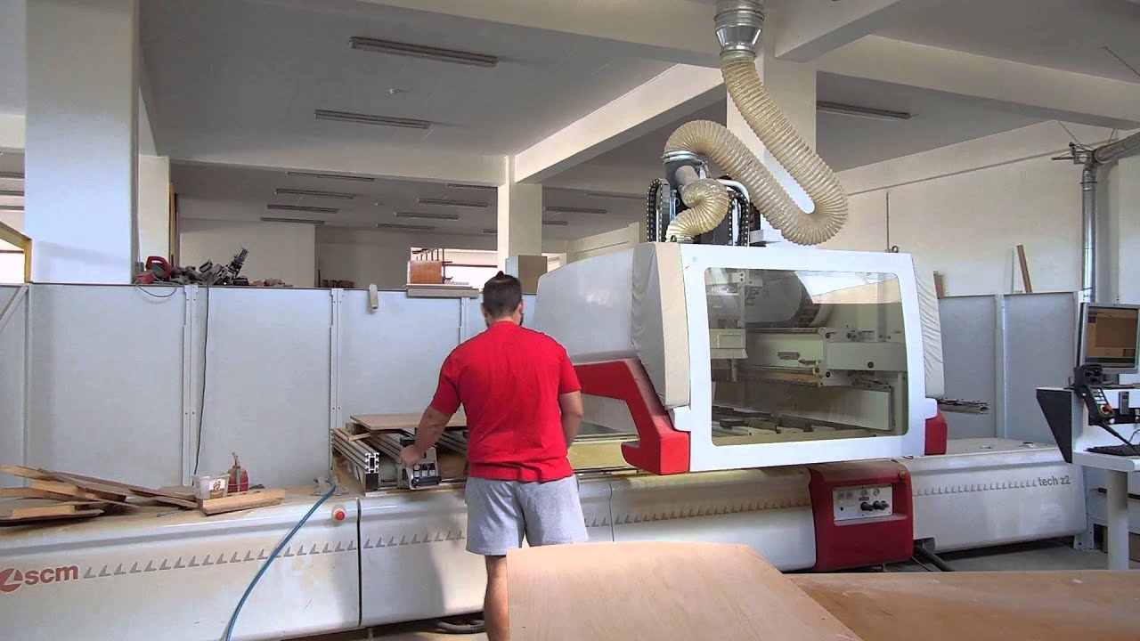 CNC SCM TECH Z2 - YouTube