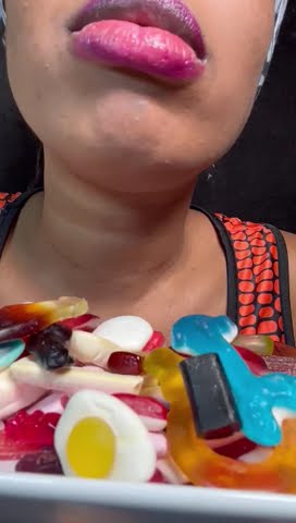 asmr eating candy no talking black- candy eating asmr shorts, asmr ...