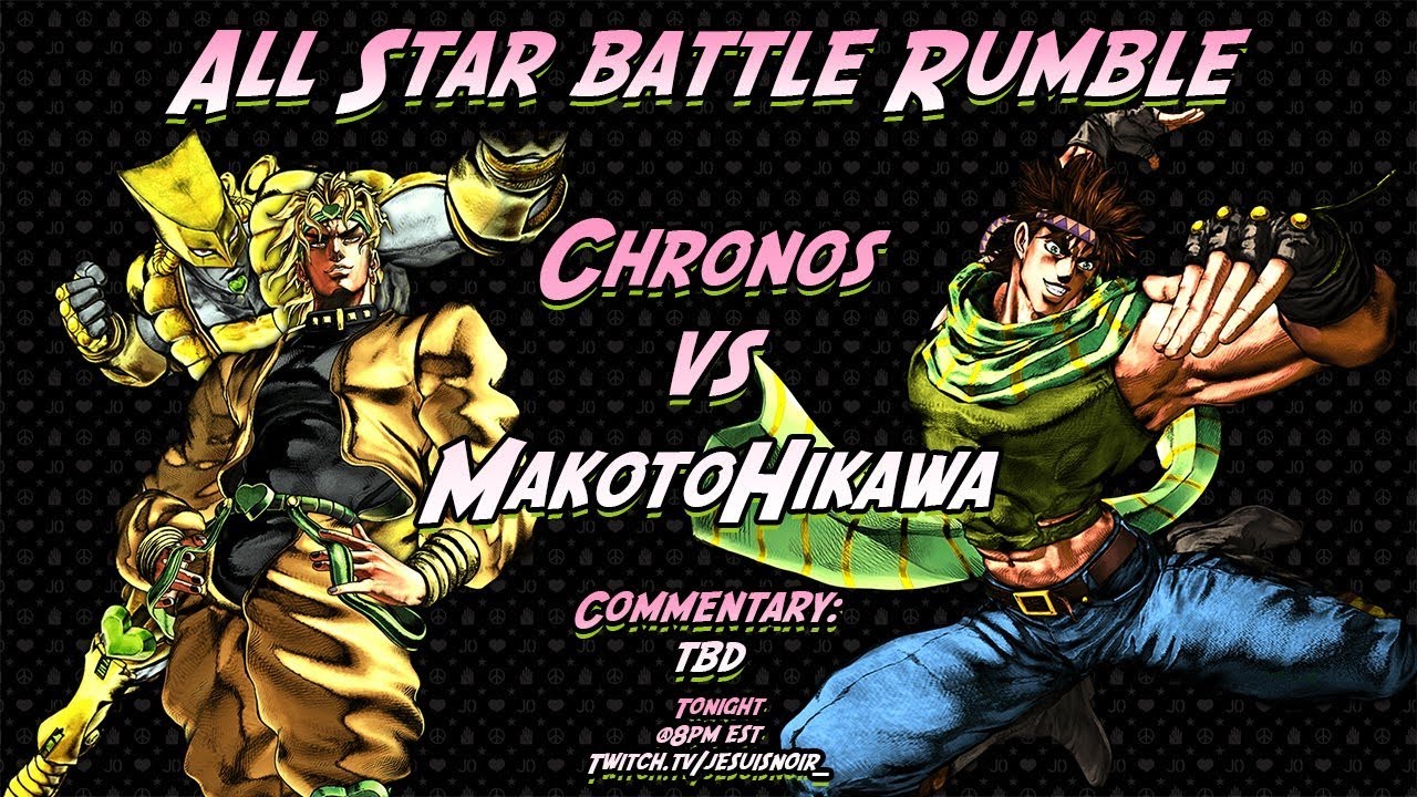 Jojo All Star Rumble FT10: MakotoHikawa vs Chronos - YouTube