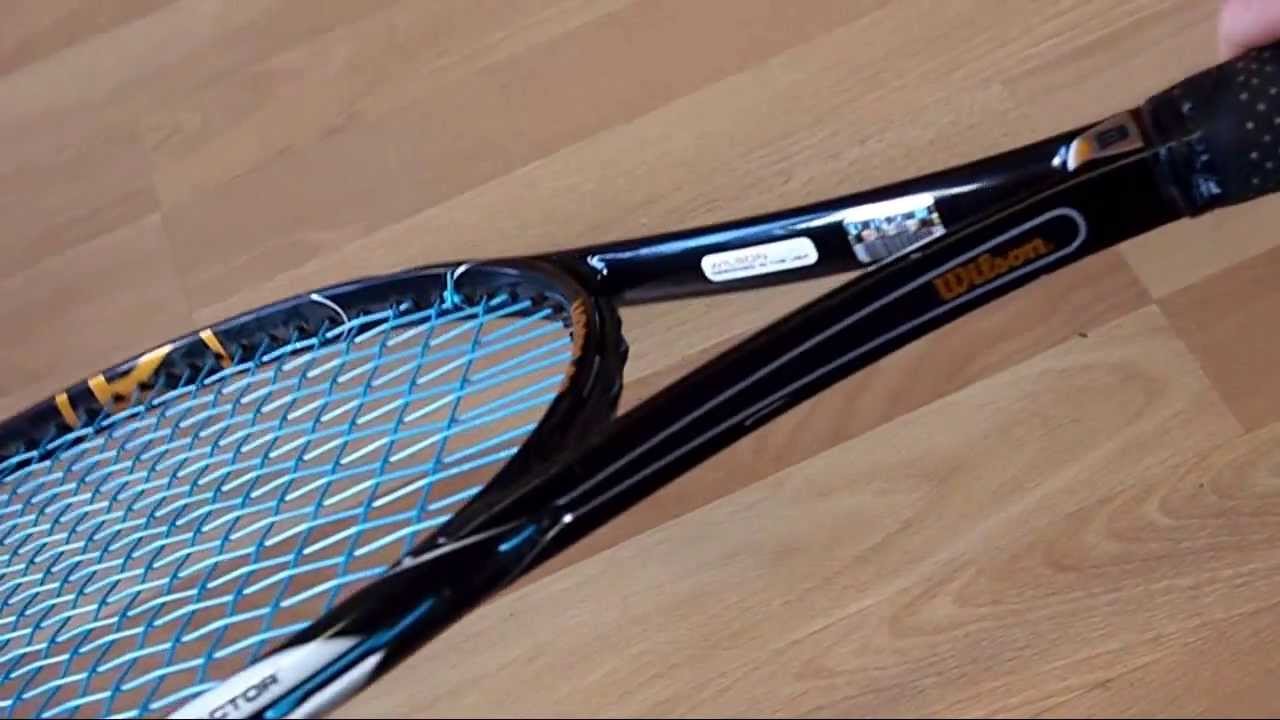 Comprar Raqueta Wilson K Blade 98 de segunda mano - YouTube