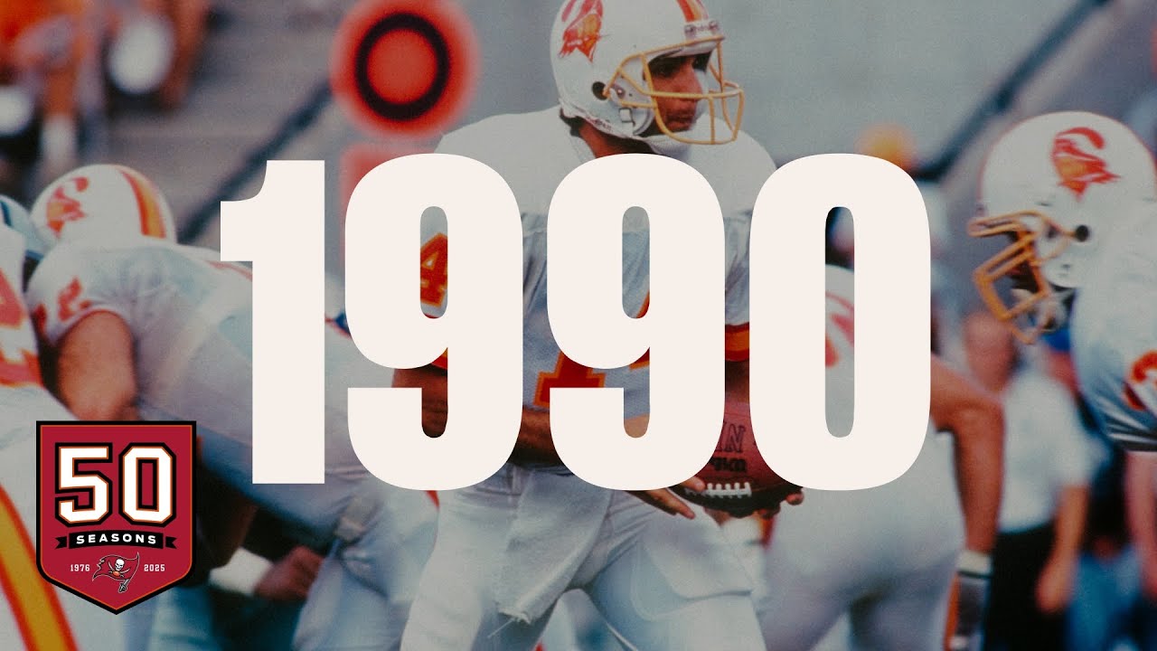 Storylines of 1990 | Bucs History | Tampa Bay Buccaneers - YouTube