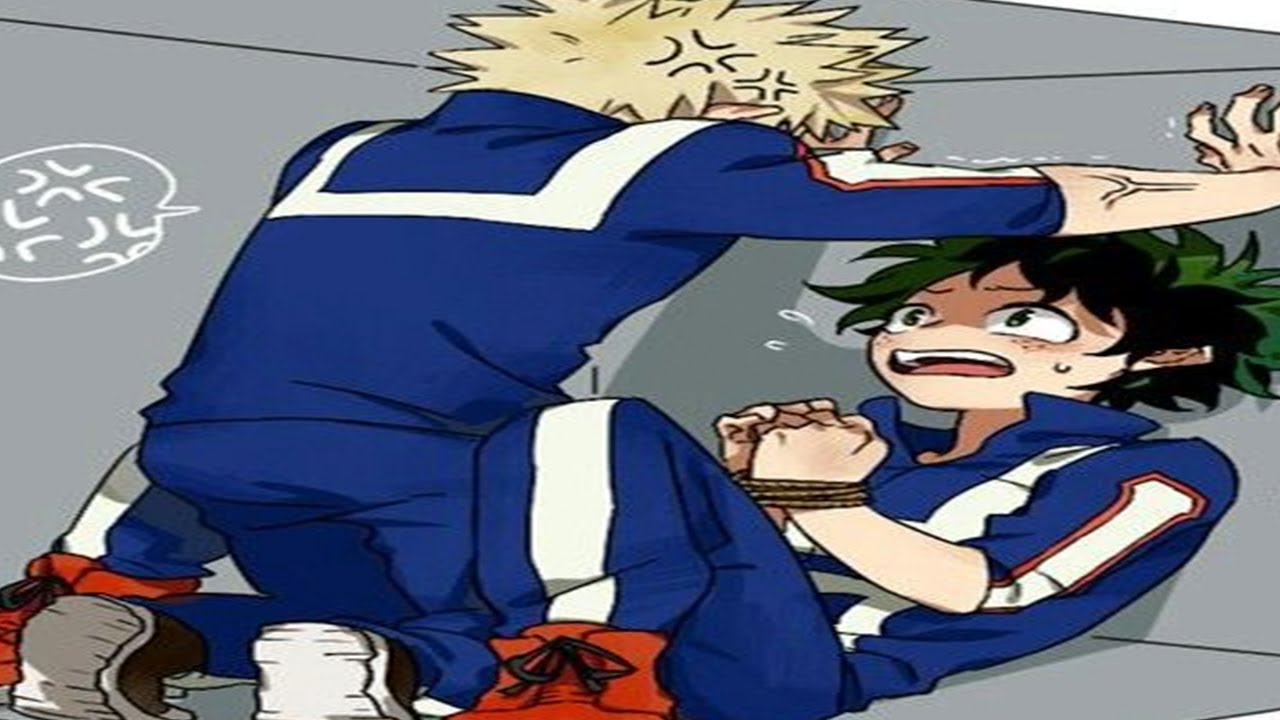 What Happens When Bakugo and Deku Get Stuck Together? - YouTube