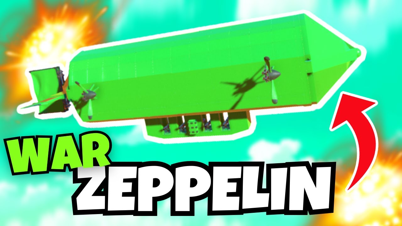 How I built an EPIC WAR ZEPPELIN in Trailmakers!! - YouTube