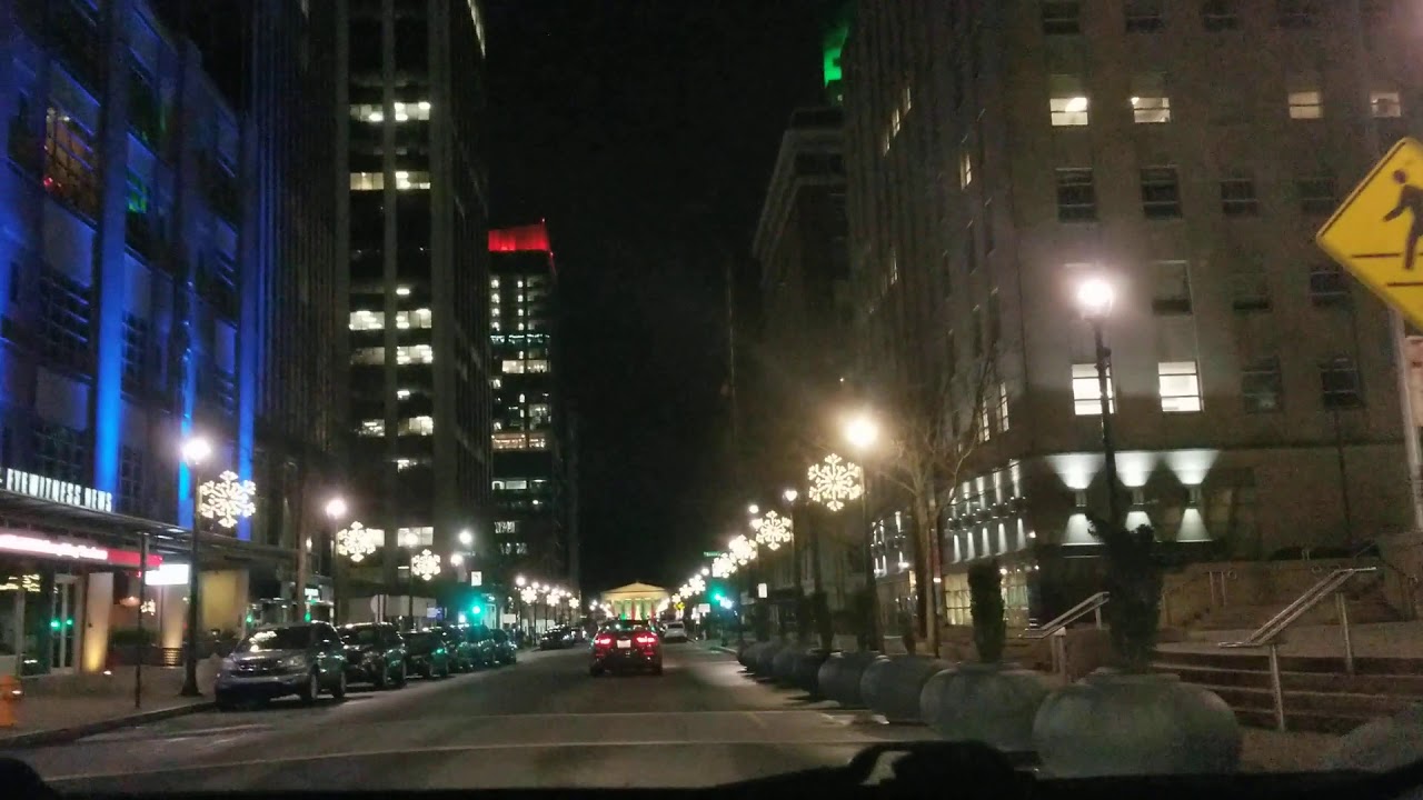 Christmas 2019 - Beautiful lights Fayetteville Street in Downtown ...