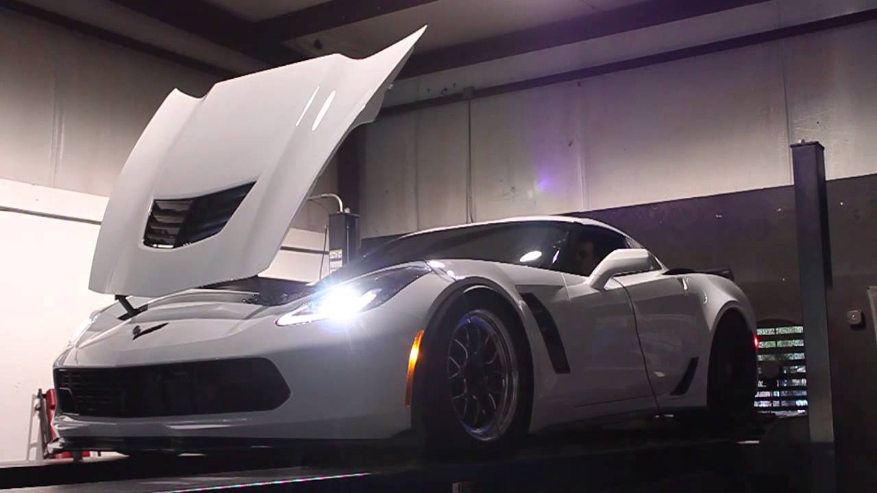 VR C7 Z06 Heads/Cam 745RWHP/724RWTQ- Dyno/Idle Clip - YouTube