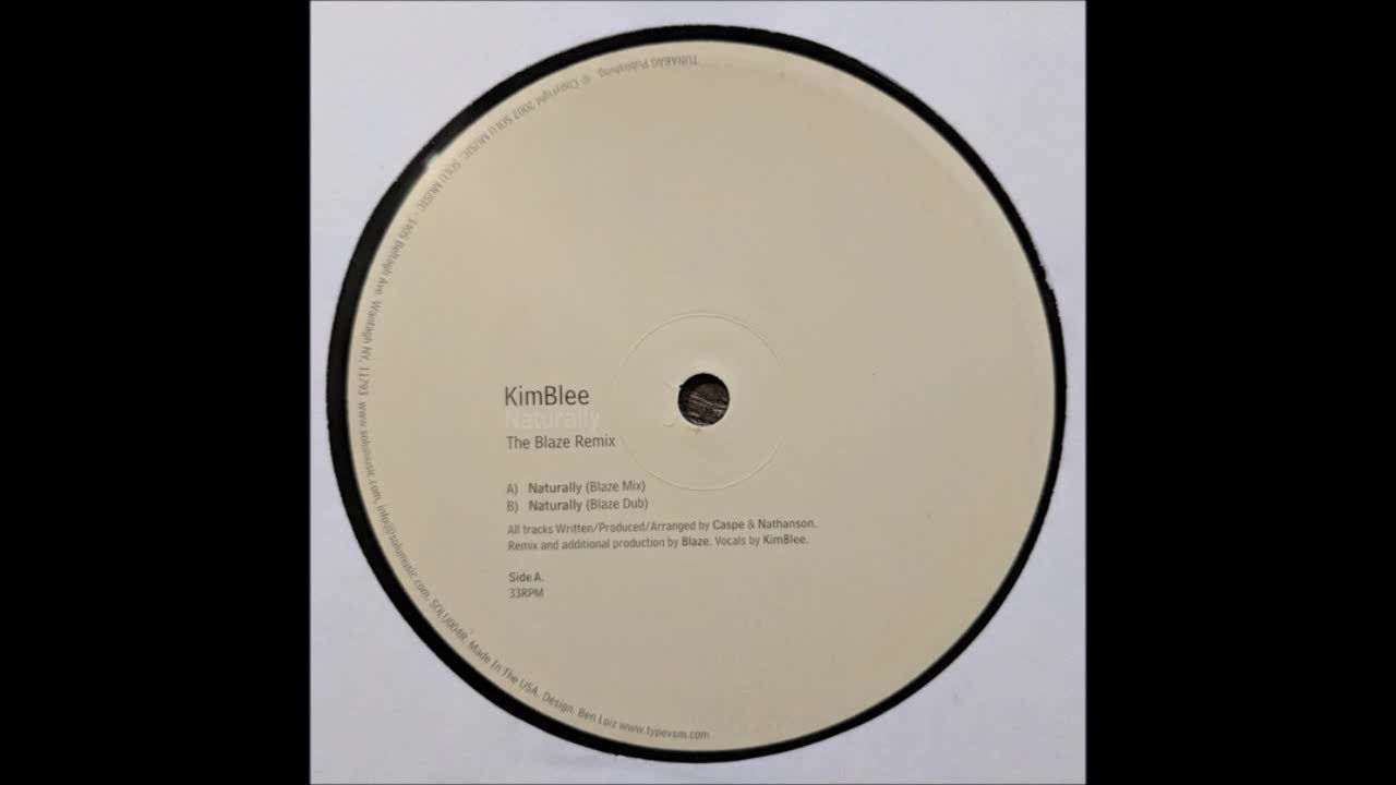 (2003) Kimblee - Naturally [Blaze RMX] - YouTube