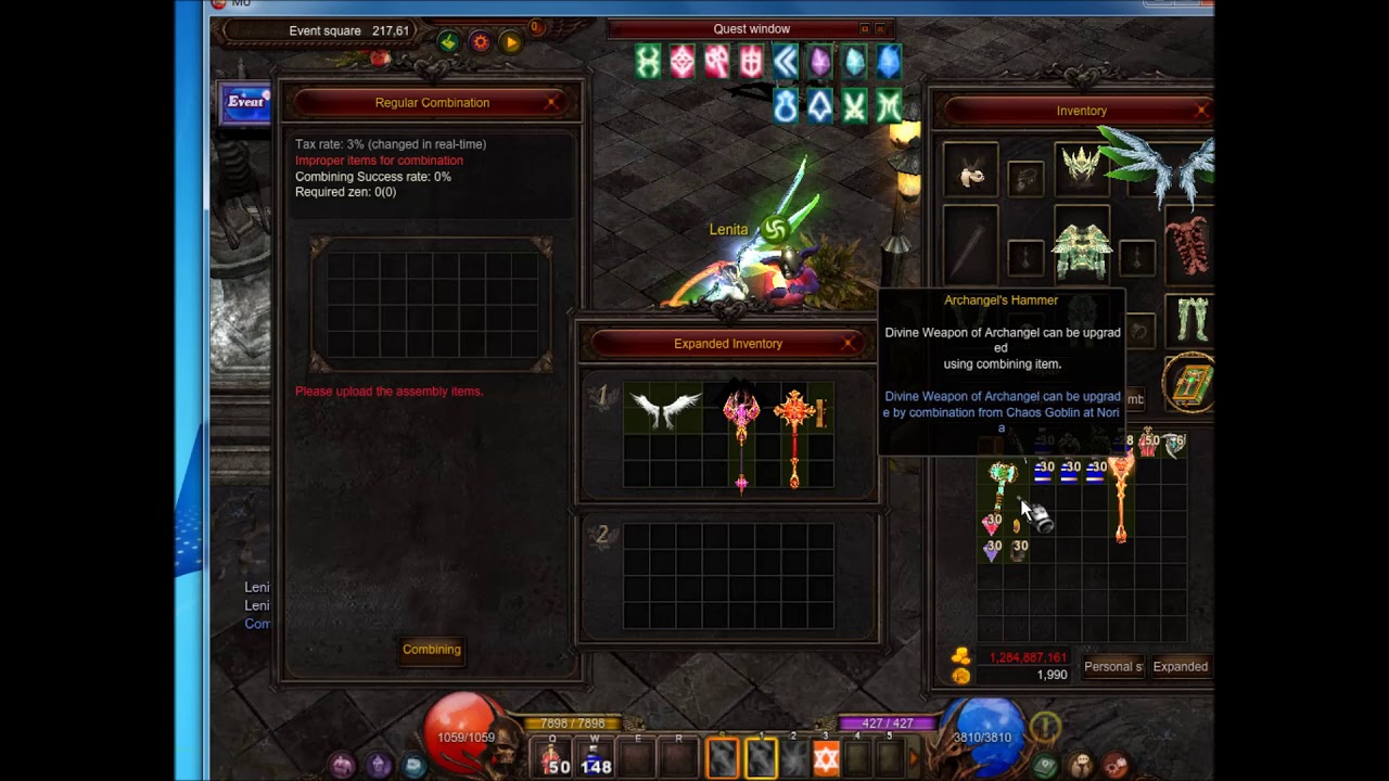 - Mu Online - New Mace for Rune Wizard - Archangel Mace - Bloodangel ...