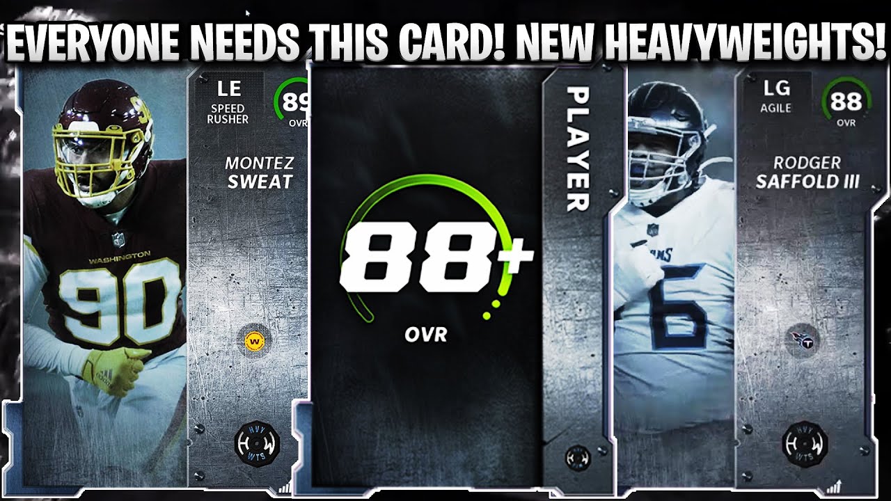 EVERYONE NEEDS THIS CARD! HEAVYWEIGHTS SWEAT, CONKLIN, AND MORE ...