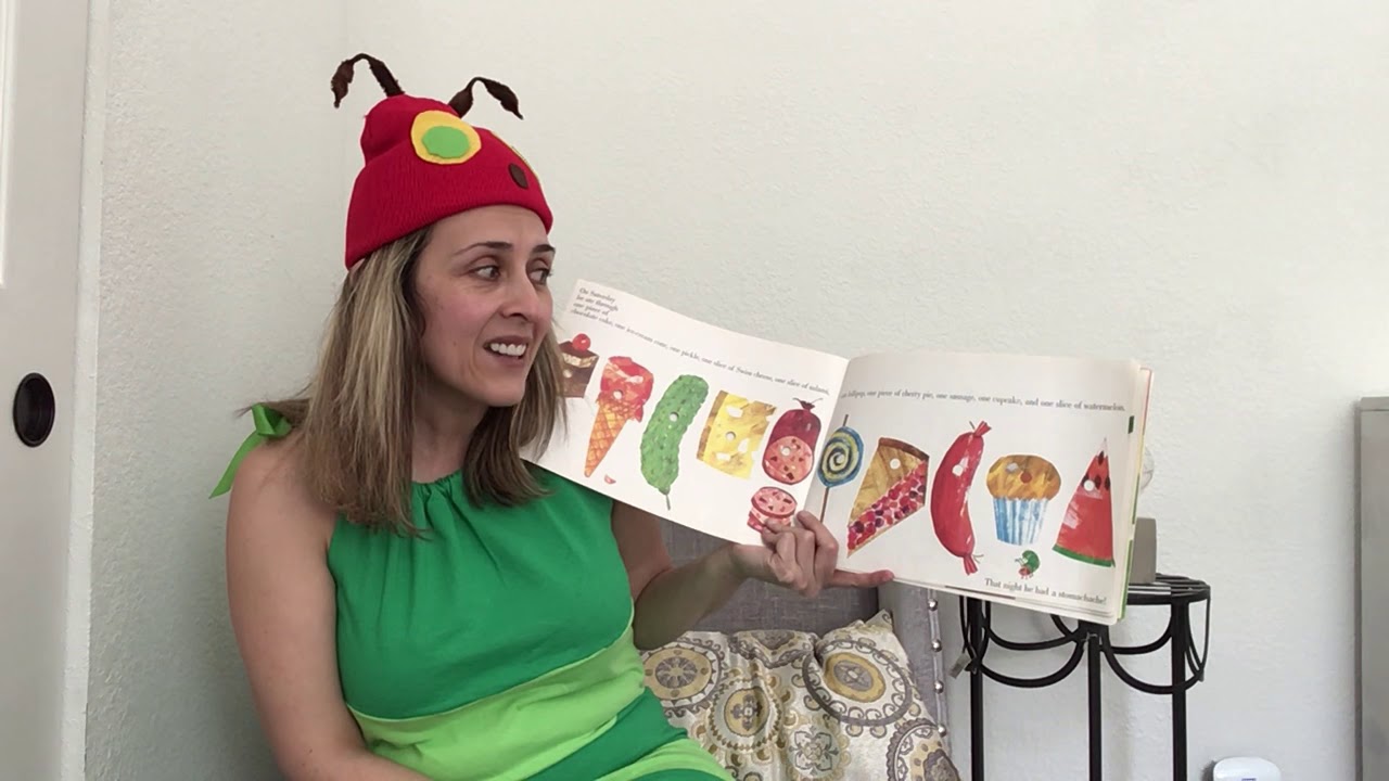 Ms. Sanchez reads The Very Hungry Caterpillar - YouTube