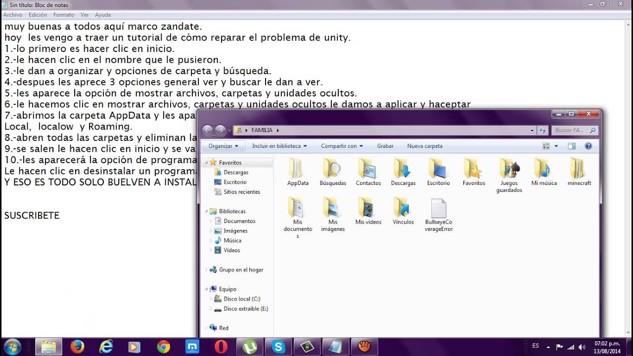 como reparar el problema de unity - YouTube