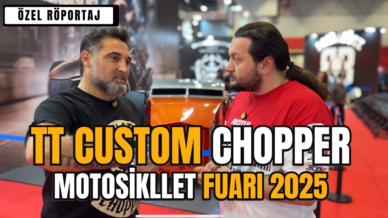 2025 MOTOSİKLET FUARI | TARHAN TELLİ RÖPORTAJ | TT CUSTOM CHOPPER - YouTube