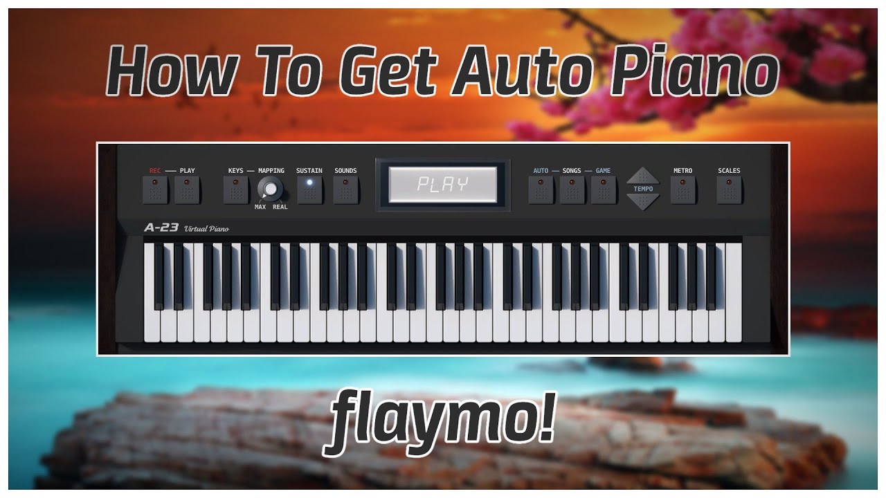 How To Get Auto Piano | Flaymo - YouTube