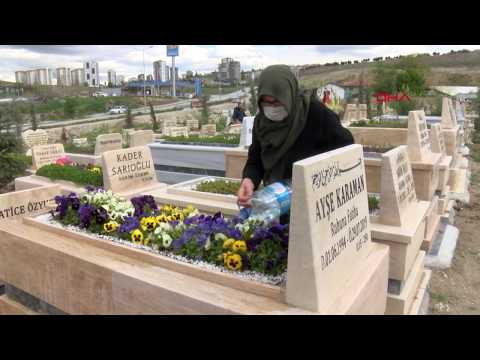Anneler Günü'nde, sağlıkçı kızının mezarını ziyaret etti... 'Benim olacağım yerde kızım yatıyor'