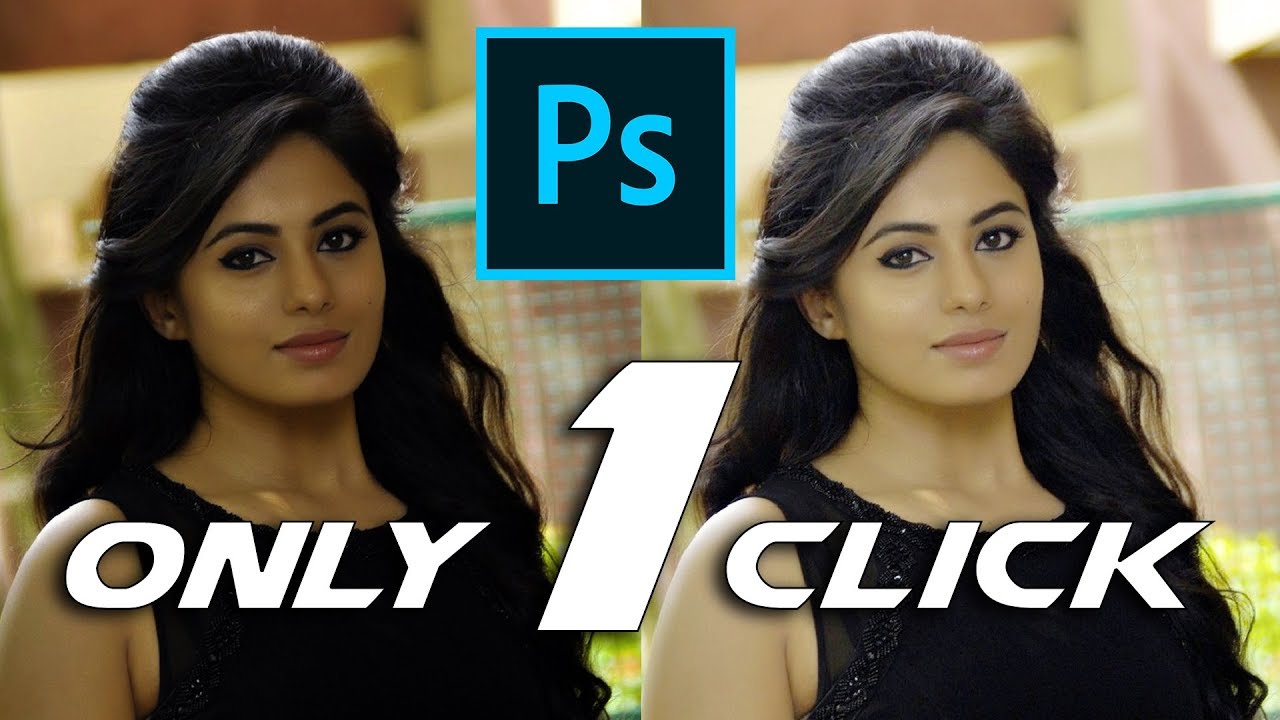 The right and easy way to make a picture beautiful in Photoshop CC 2019 ...
