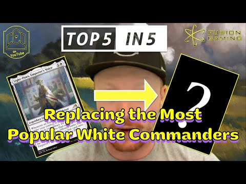Top 5 Most Popular WHITE Commanders (and what to play instead) | CCO ...