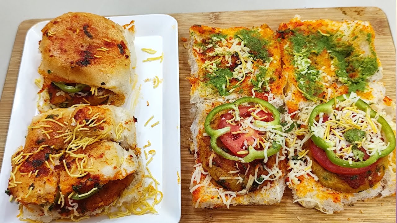 स्ट्रीट स्टाइल मसाला पेटिस पाव - Masala Pattice Pav Recipe–Masala Pav ...